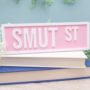 Personalized Library Street Sign, Gift for Book Lover, Bookish Decor ...