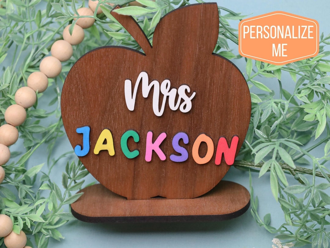 Teacher Apple,teacher Appreciation Gift,cute Teacher Gift,gift From ...