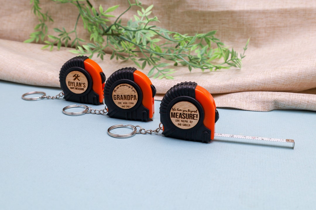 Personalized Tape Measure, Gift for Dad, No One Measures up to You ...