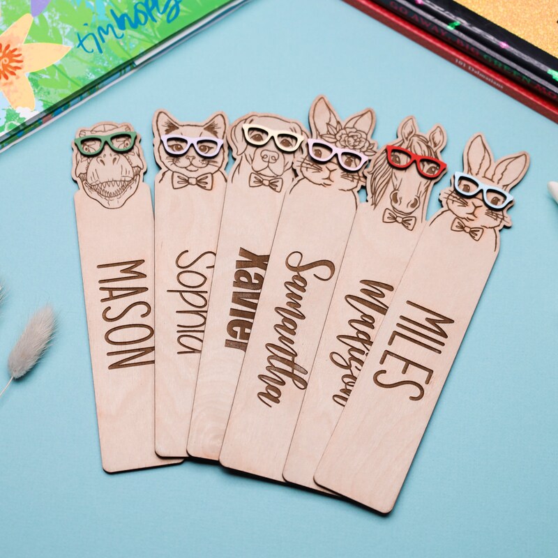 Kids Bookmarks - Etsy