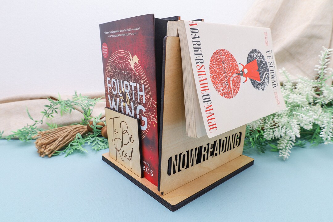 Nightstand Book Holder, Wooden Bookmark, Book Stand, Personalized Book ...