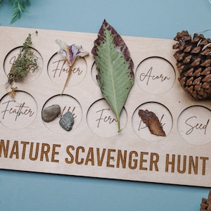 Nature Scavenger Hunt,summer Activities,gift for Kids,homeschool ...