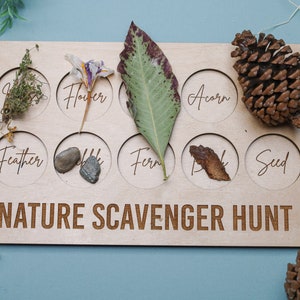 Nature Scavenger Hunt,summer Activities,gift for Kids,homeschool ...