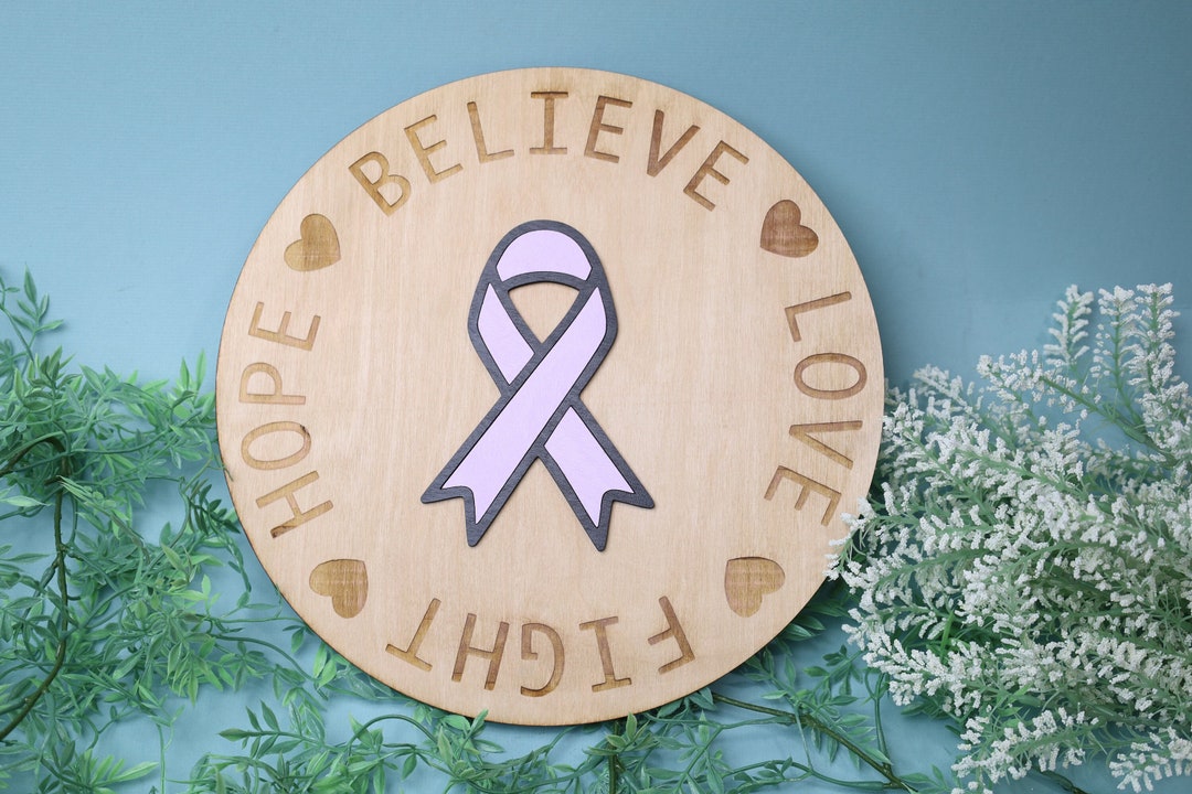 Lupus Awareness Sign, Wreath Sign, Lupus Ribbon Sign, Lupus Support ...