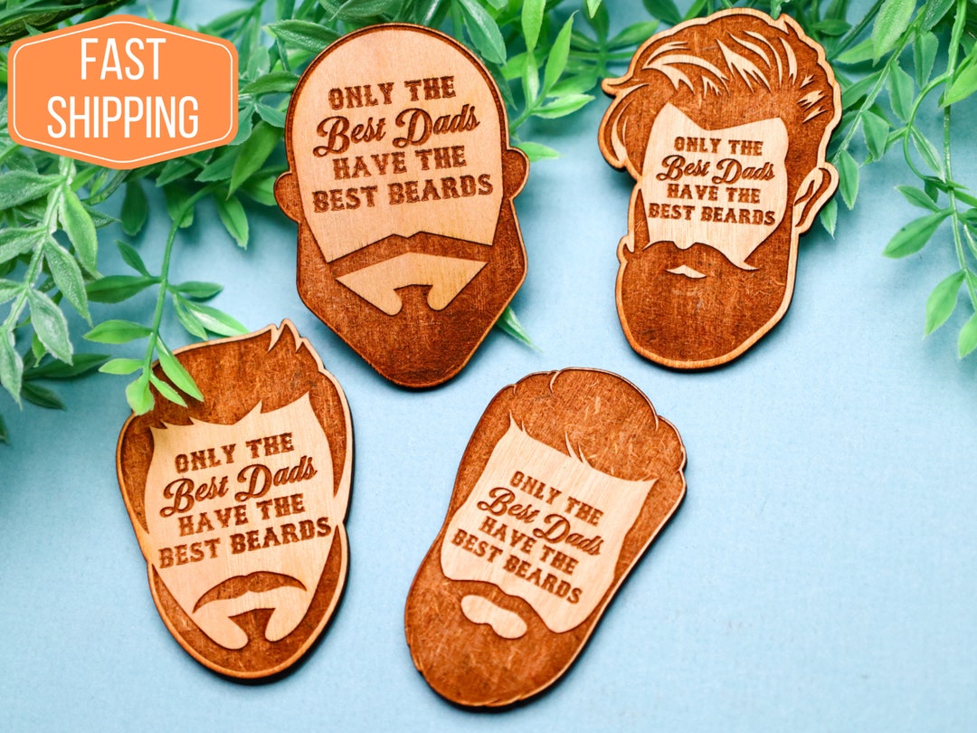 Dad Magnet,dad Beard Magnet,fathers Day Gift,gift for Dads With Beards ...