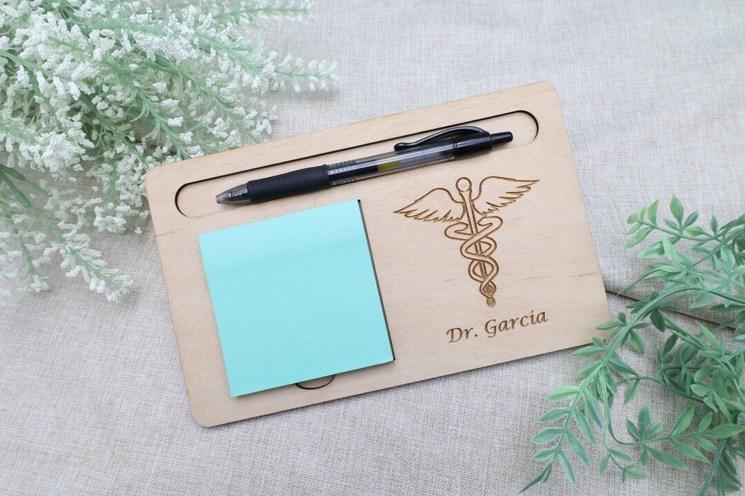 Custom Sticky Notepad Holder, Great Organizer Gift, Sticky Note Holder ...