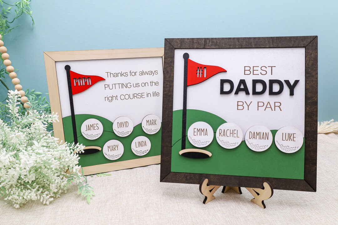 Personalized Best Dad by Par Gift, Father's Day Gifts, Gift for Dad ...