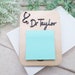 Doctor Sticky Note Holder, Doctor Gift, Personalized Sticky Note Holder ...