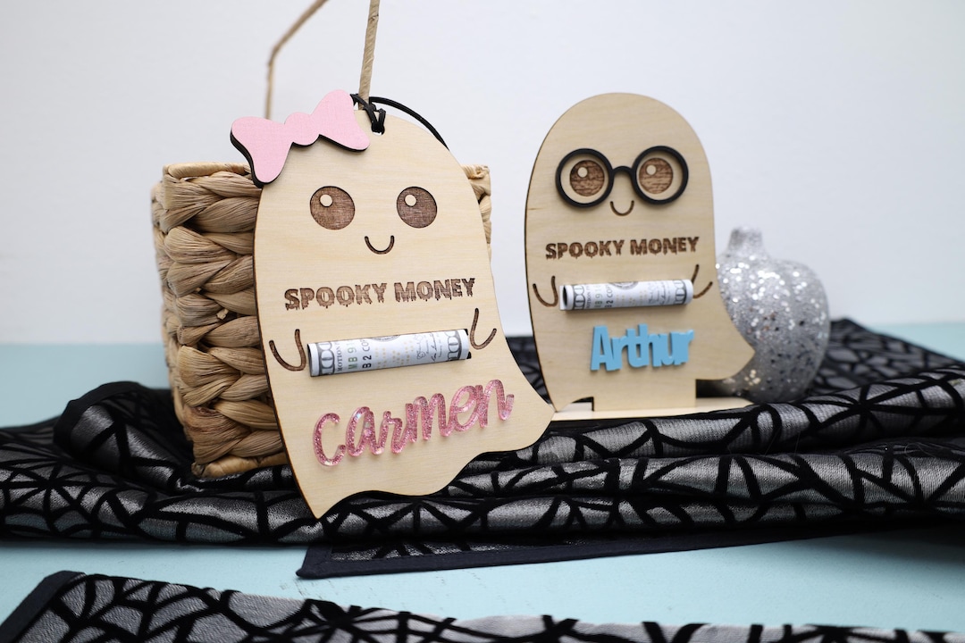 Halloween Money Gift Card, Ghost Money Gift, Money Wallet for Halloween ...