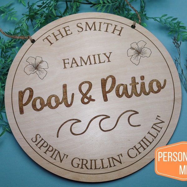 Outdoor Pool Signs - Etsy