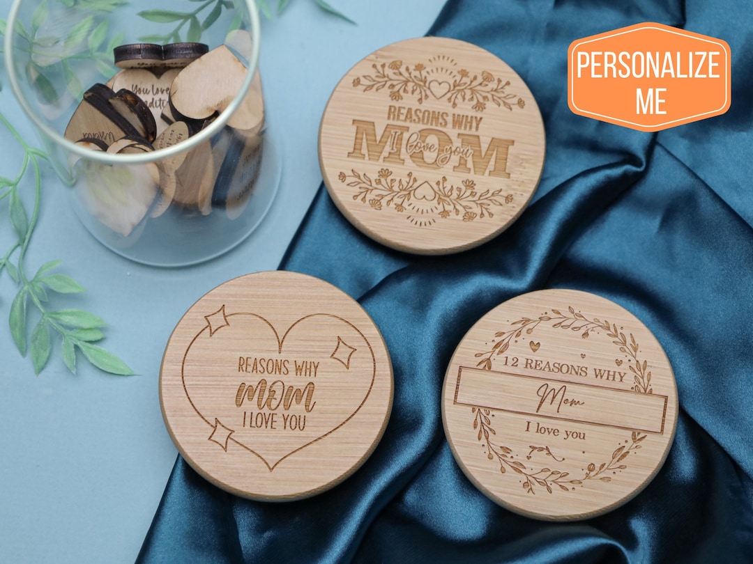 Gift for Mom, Reasons Why I Love You, Mothers Day Tokens Gift, Token ...