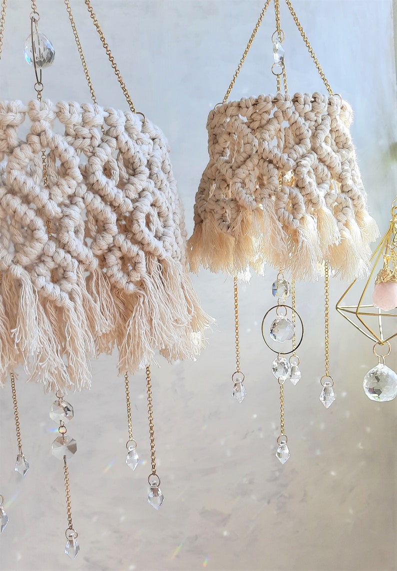 Bohemian Cottagecore Aesthetic Ceiling Window Room Decor, Chandelier ...