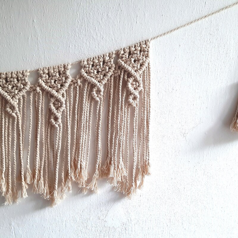 Macrame Banner - Etsy