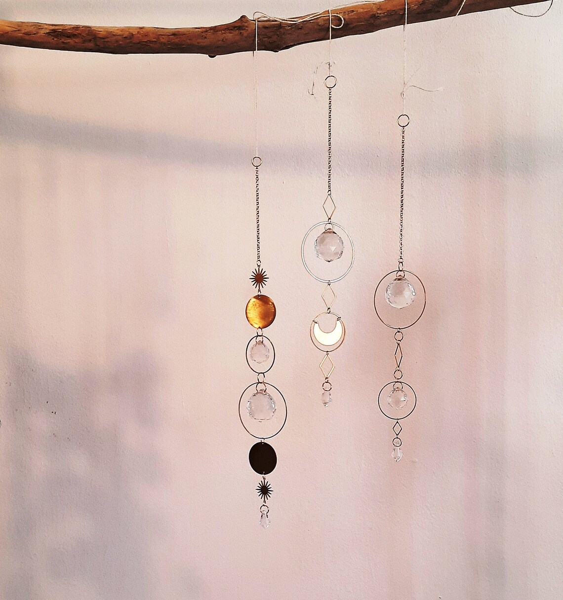 Rainbow Maker Crystal Suncatcher Window Prism Aesthetic Room - Etsy