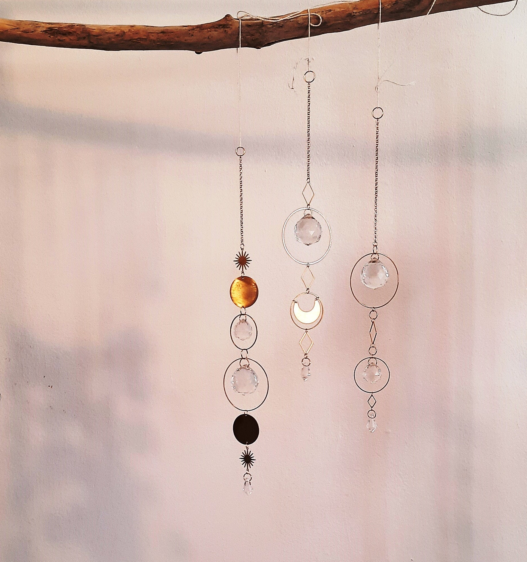 Rainbow Maker Crystal Suncatcher Window Prism Aesthetic Room - Etsy