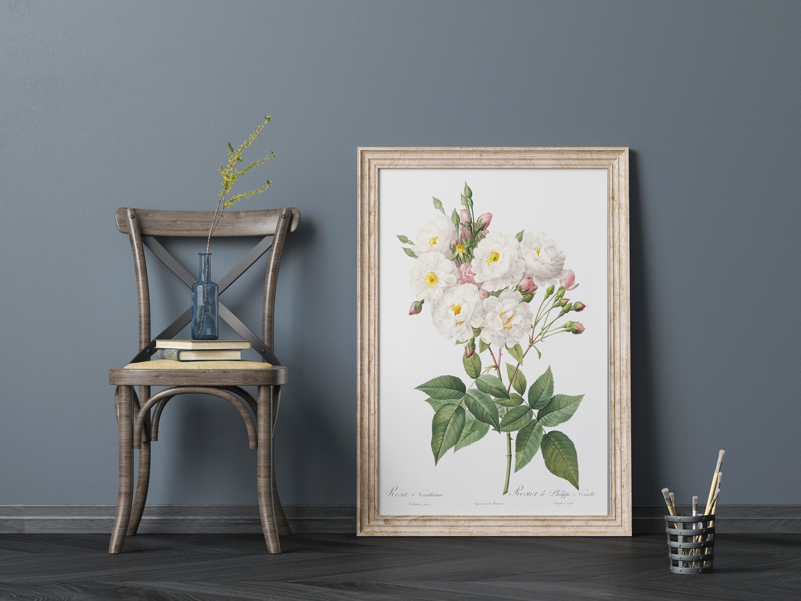 Vintage Flower Poster Botanical Print Antique Garden Prints - Etsy