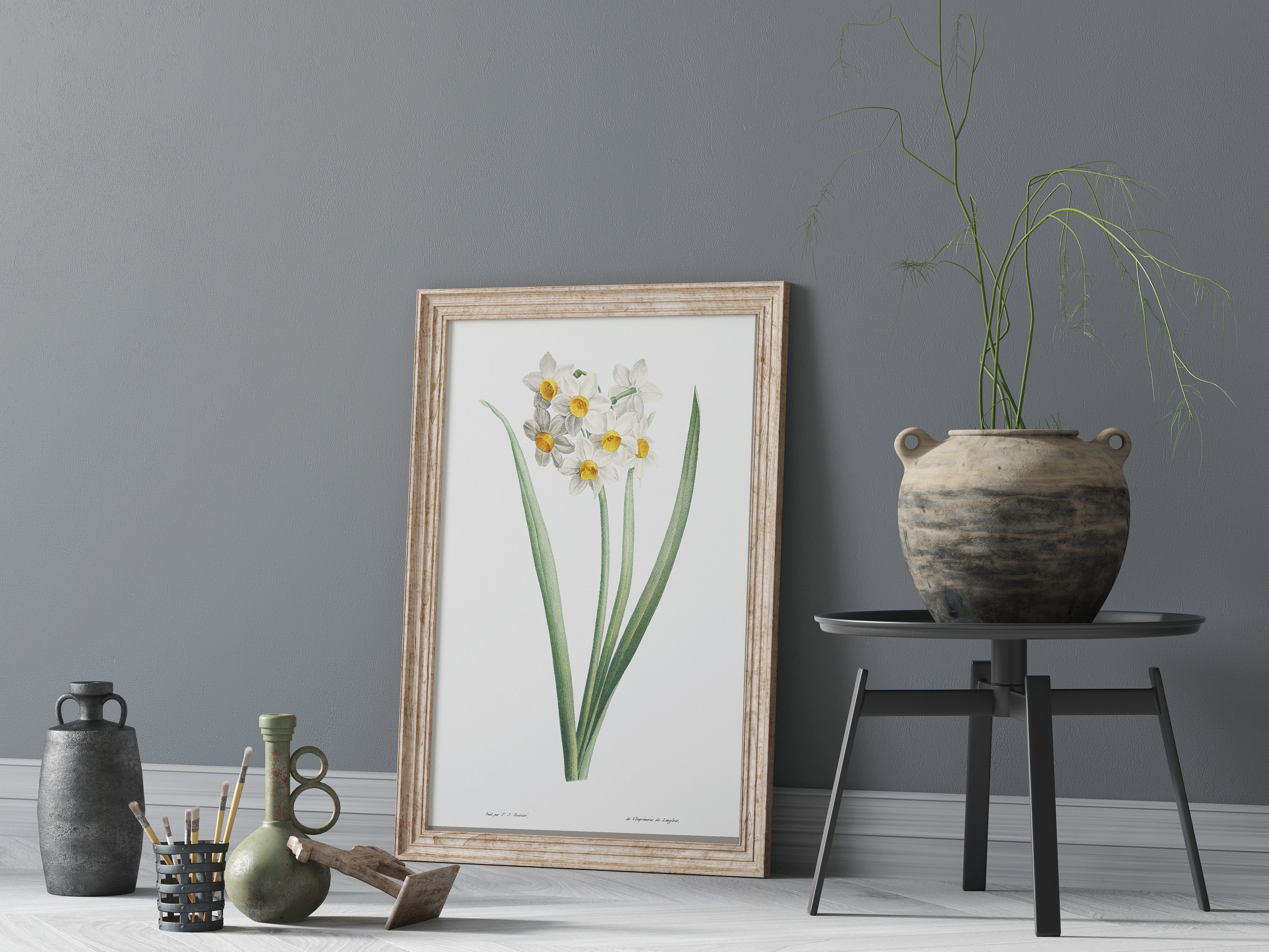 Flowery Decor Spring Flower Print Botanical Art Print - Etsy