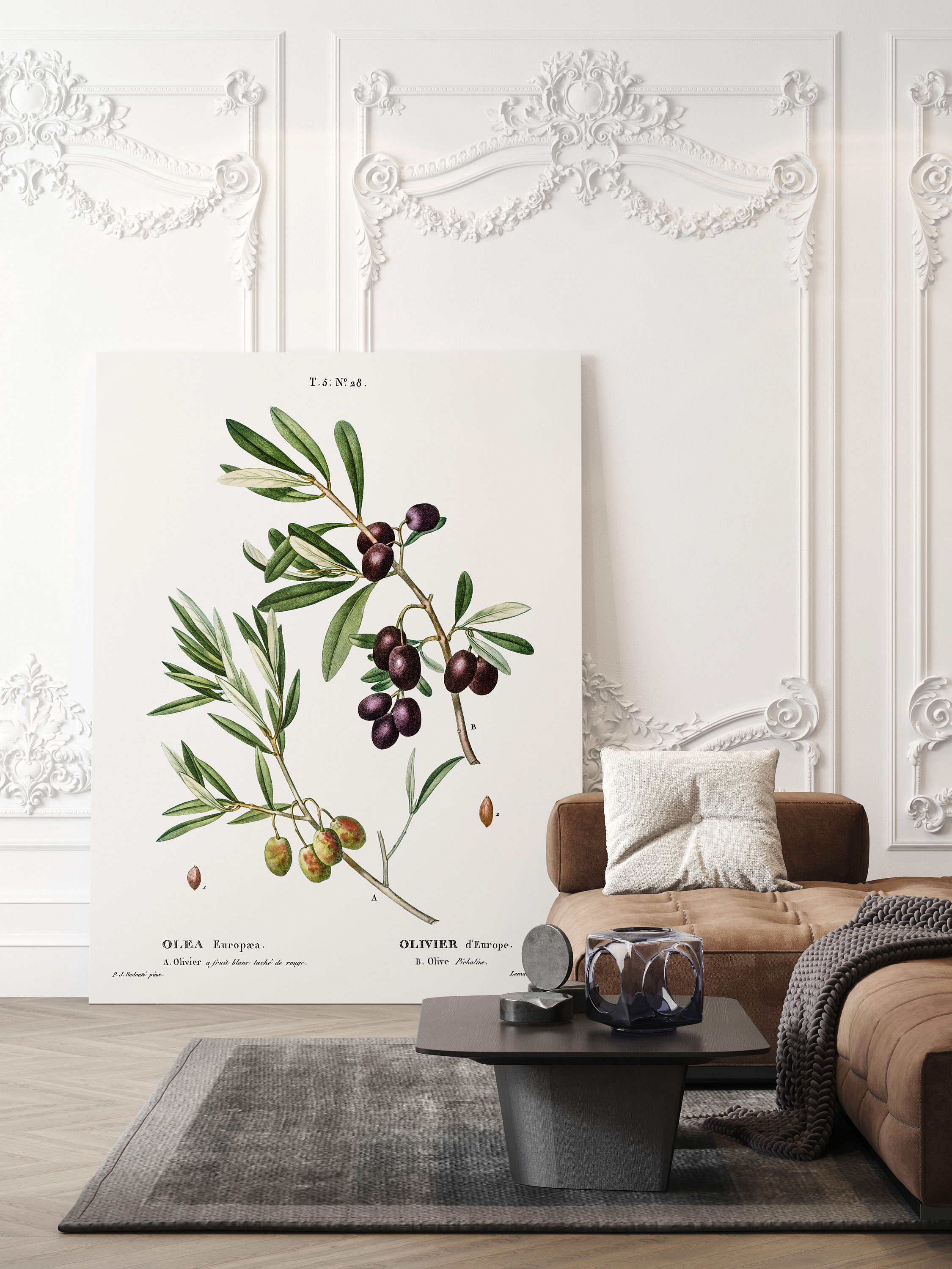 Vintage vegetables poster olive tree print vintage vegan | Etsy