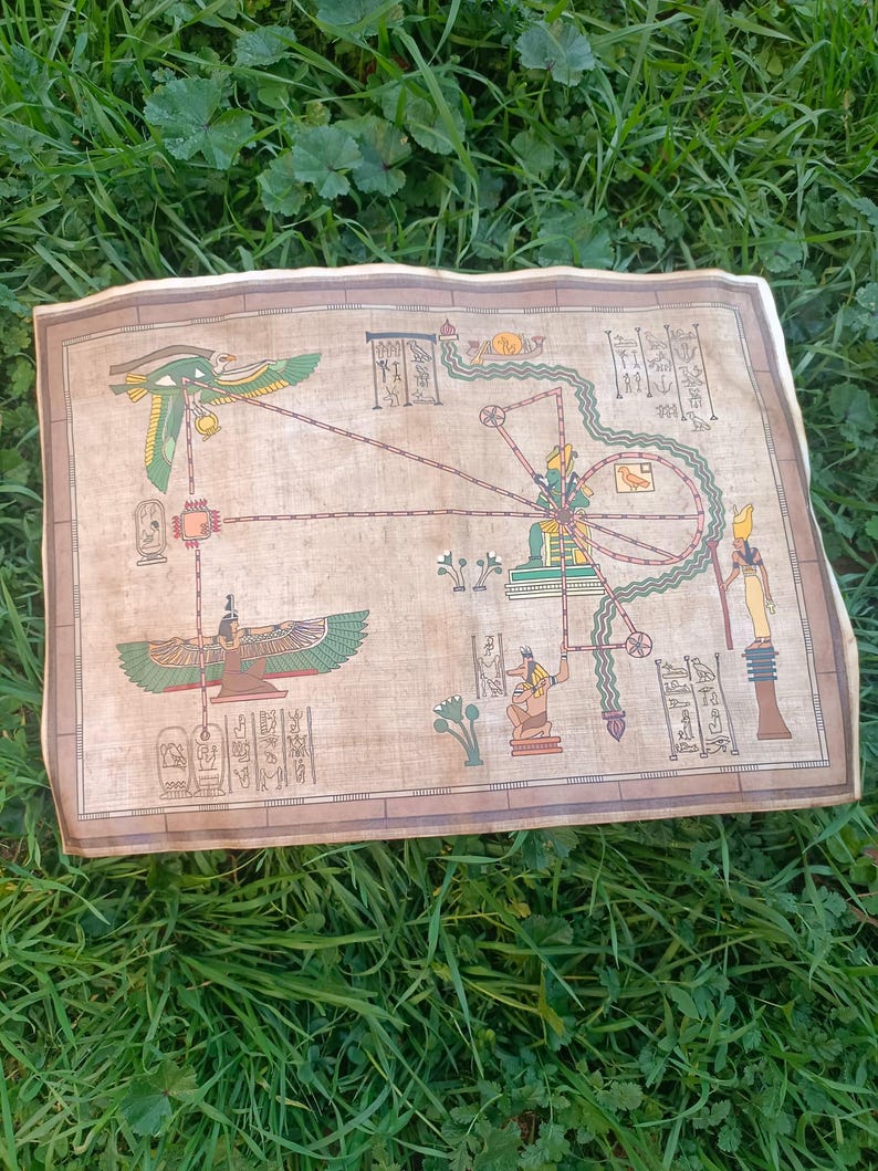 The Map of Hamunaptra/the Mummy Map Large HQ Ancient Very Rare Map of ...