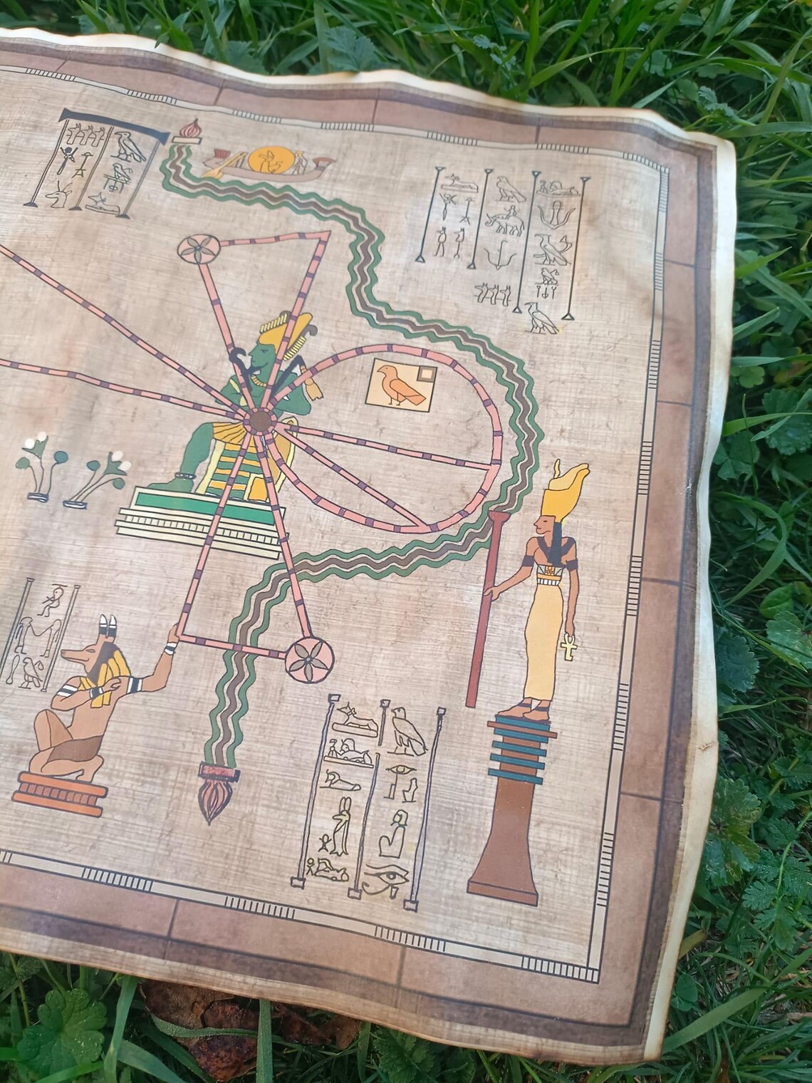 The Map of Hamunaptra/the Mummy Map Large HQ Ancient Very Rare Map of ...