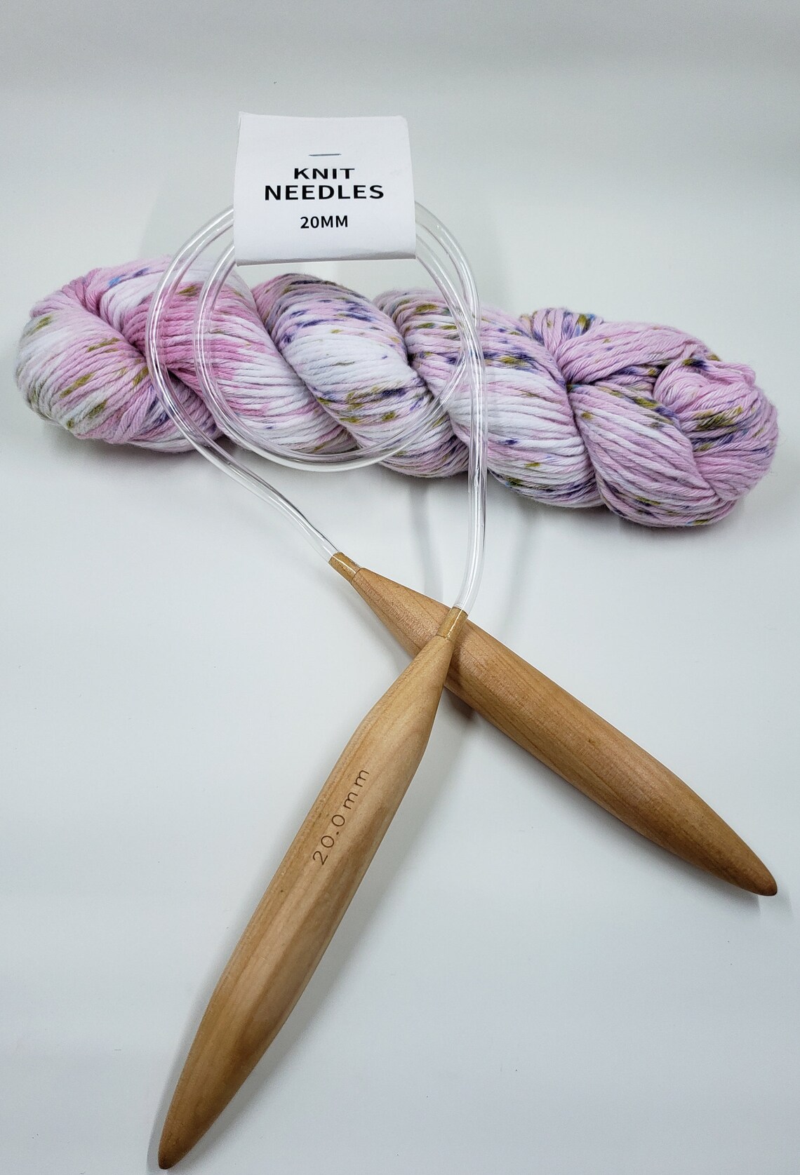 Plastic Tube Jumbo Wooden Circular Knitting Needles Various Sizes - Etsy