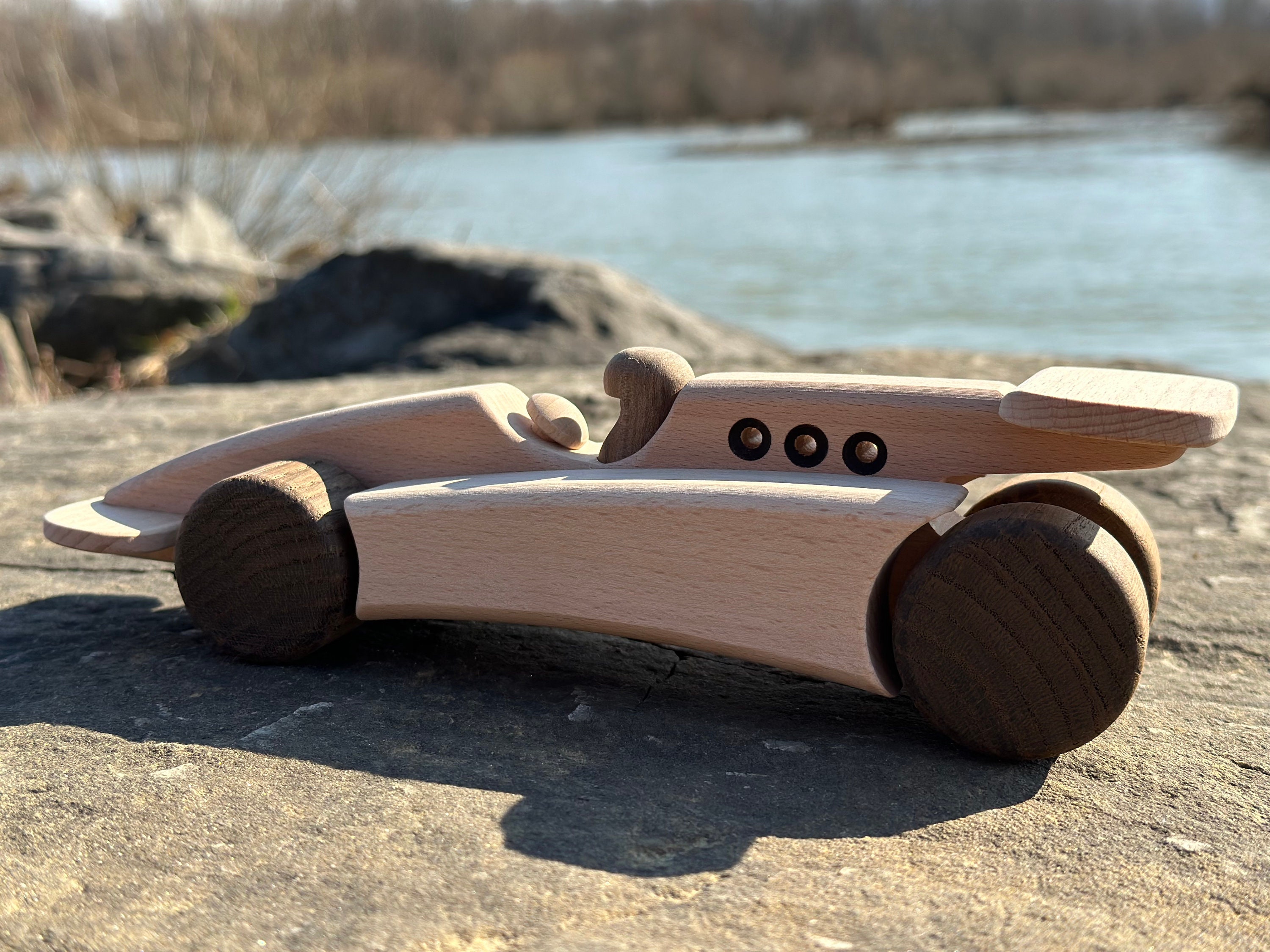 Formula 1 Wooden Toys Handmade Speed Car 100% Eco & Natural - Etsy