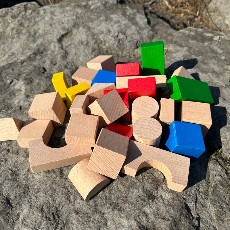 Wooden Block Toy - Etsy