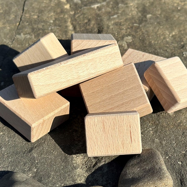 Wood Toy Blocks - Etsy