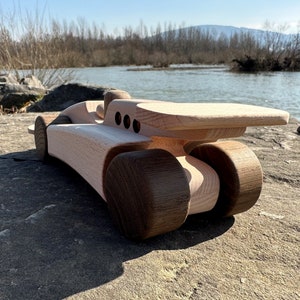 Formula 1 Wooden Toys Handmade Speed Car 100% Eco & Natural - Etsy