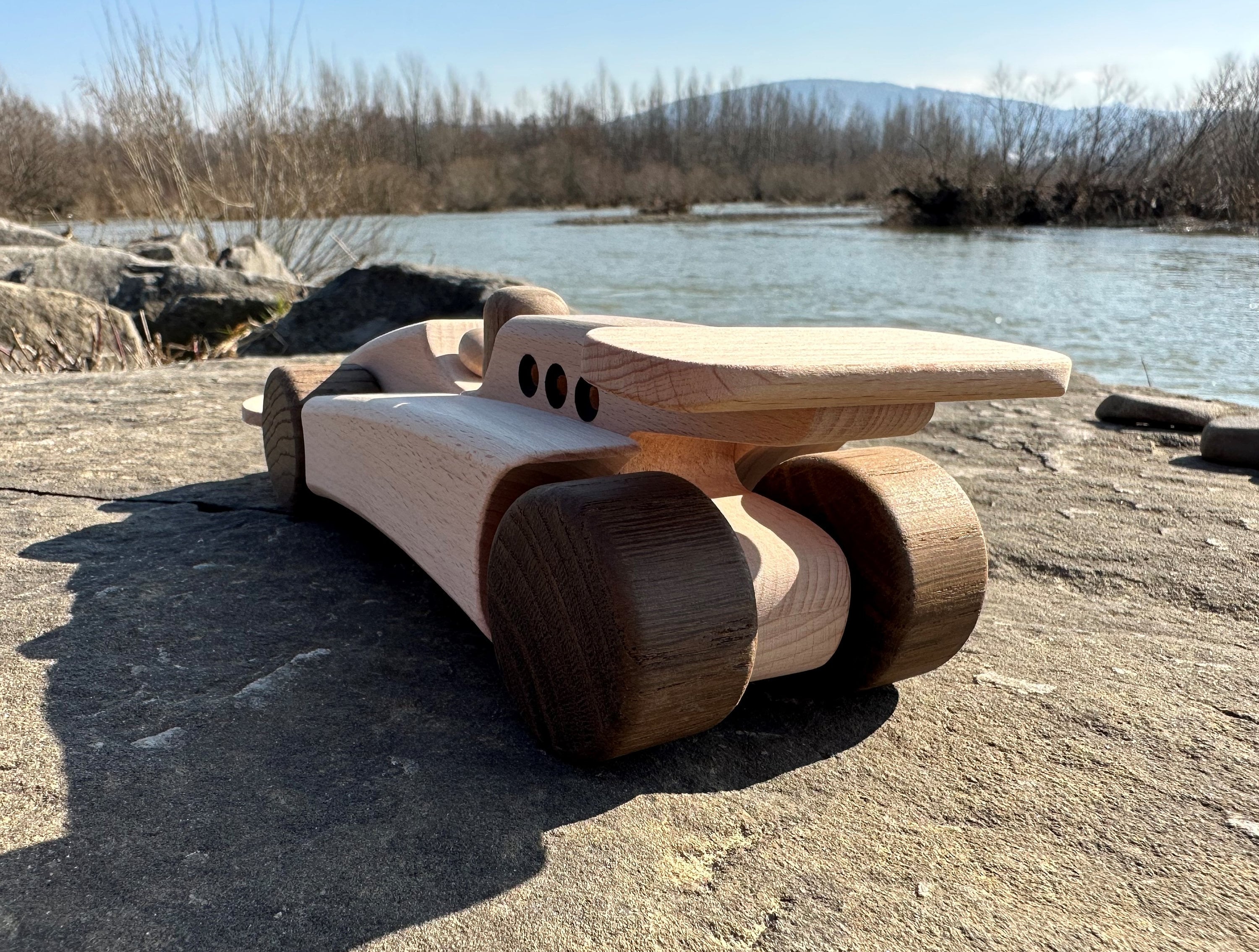 Formula 1 Wooden Toys Handmade Speed Car 100% Eco & Natural - Etsy