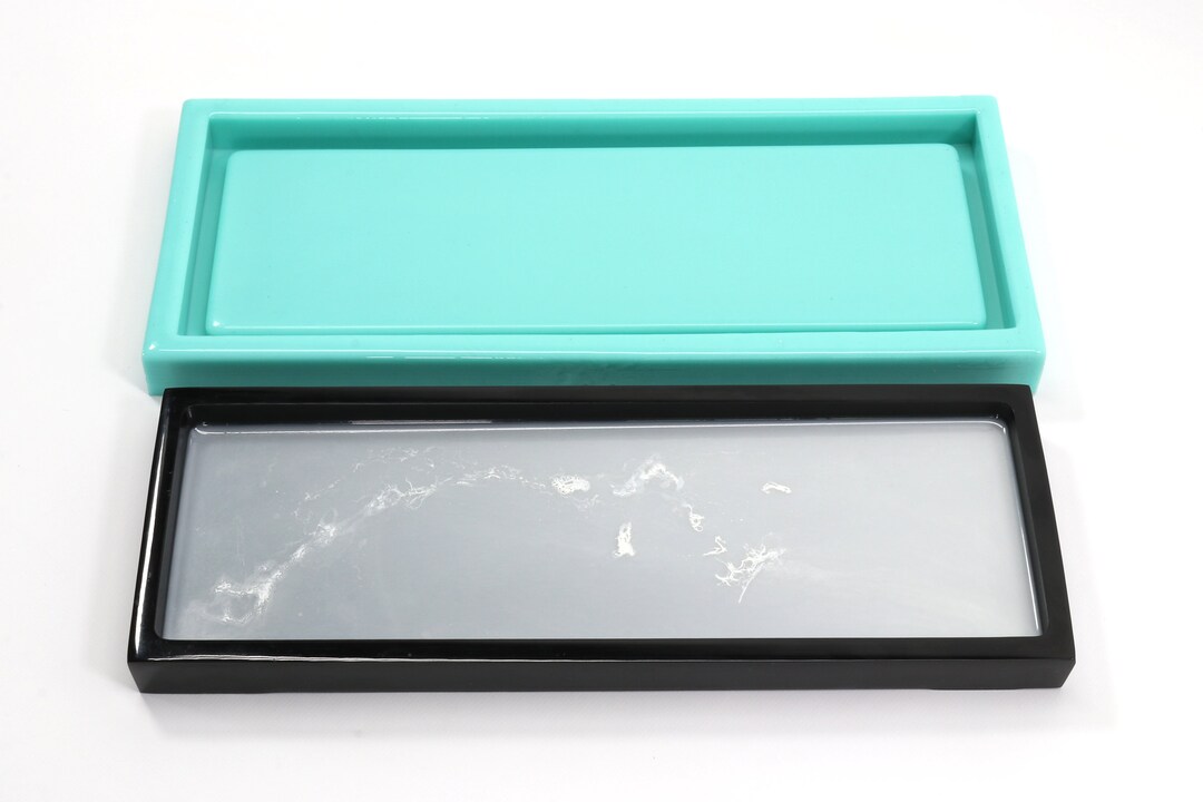 Shiny 4 X 11 Inch Tray Mold - Shiny Mold - Home Décor Mold, Epoxy ...