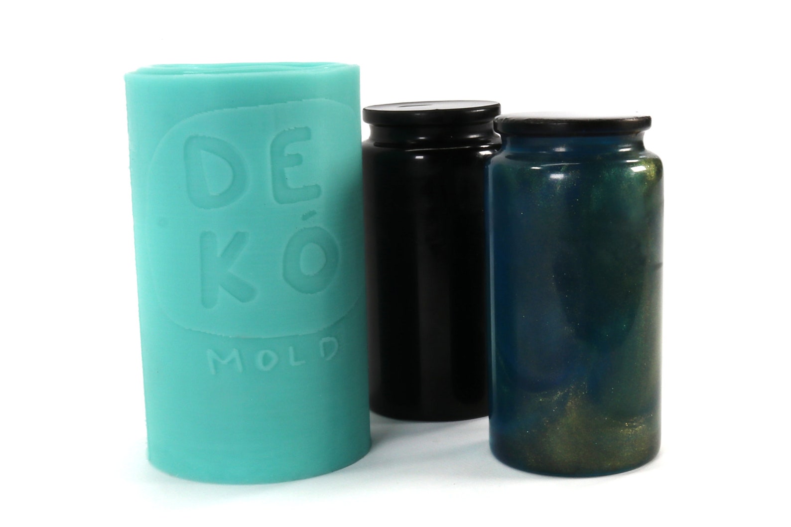 Glass Jar Mold 3.5 Inch for Resin Crafting High Gloss Finish | Etsy