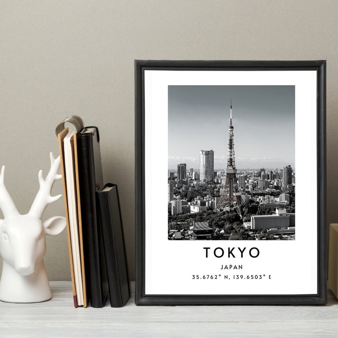 Tokyo Wall Art, Minimalist Printable Wall Art, Tokyo Print, Tokyo ...