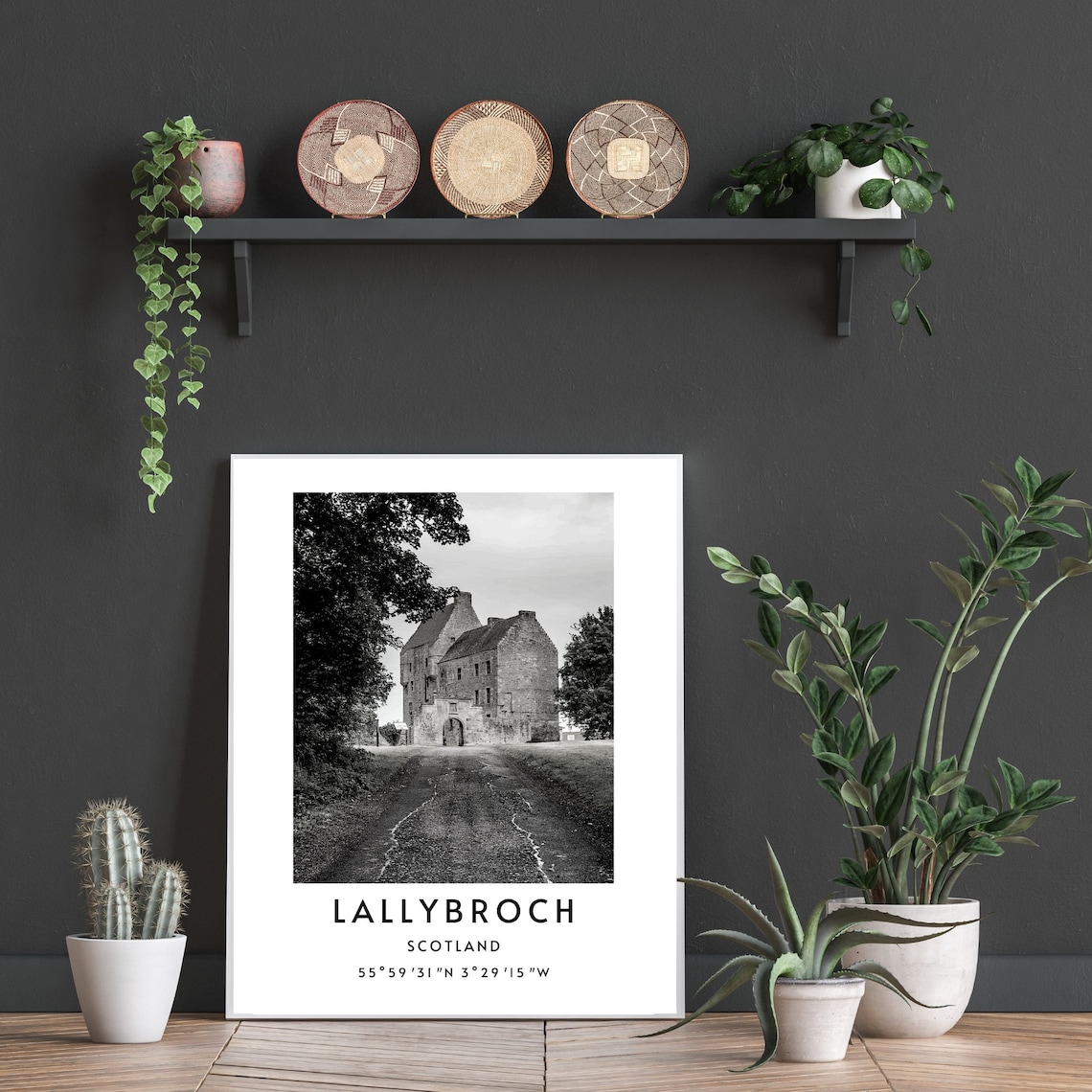 Lallybroch Poster, Lallybroch Print, Lallybroch Outlander Wall Art ...