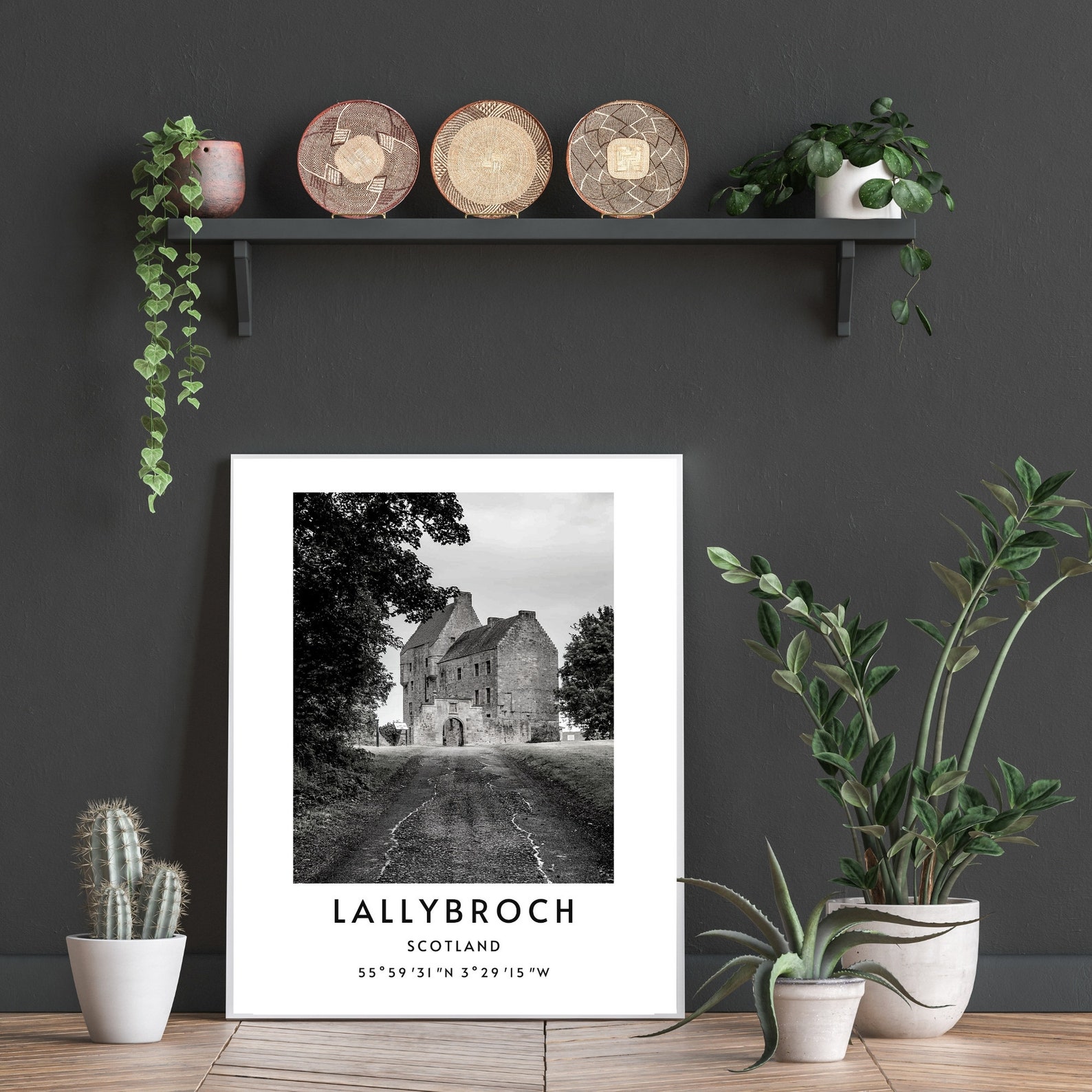 Lallybroch Poster, Lallybroch Print, Lallybroch Outlander Wall Art ...