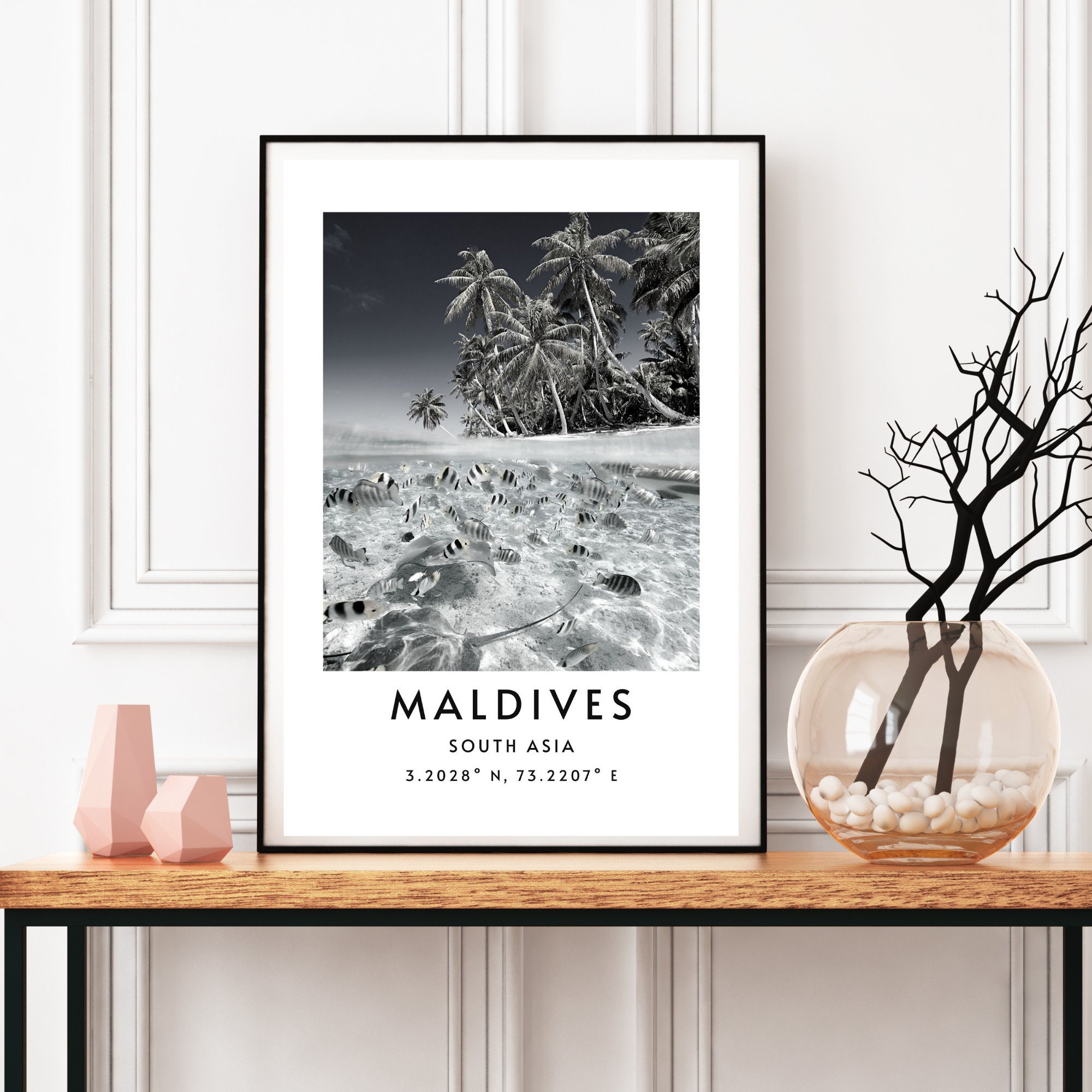 Maldives Wall Art, Instant Download Maldives Printable Wall Art ...
