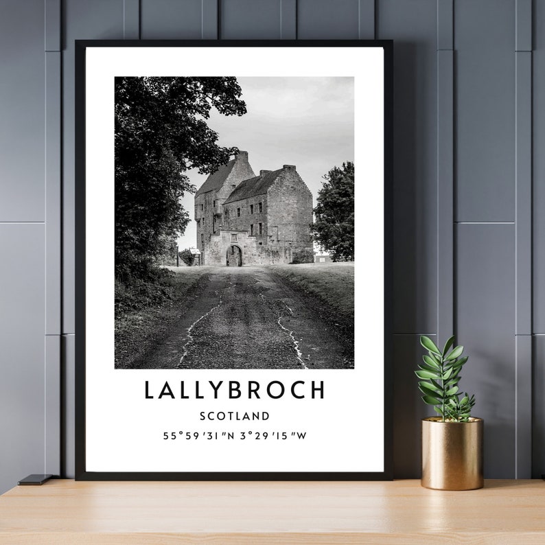 Lallybroch Poster, Lallybroch Print, Lallybroch Outlander Wall Art ...