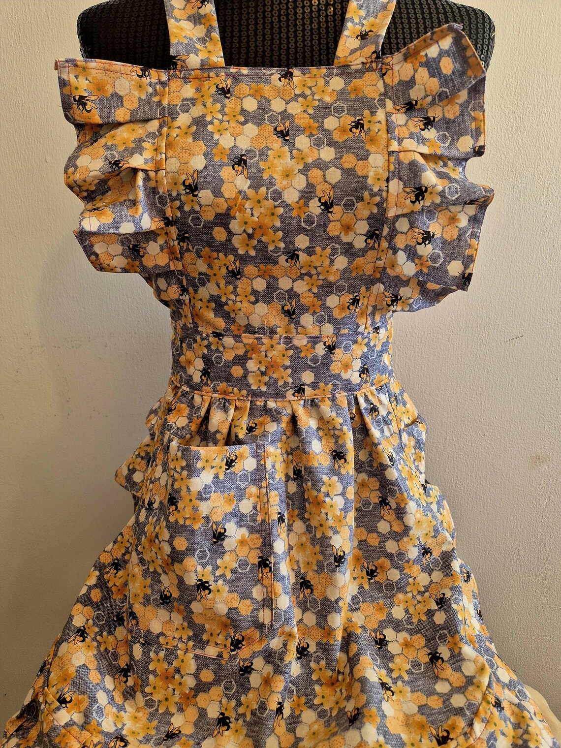 Vintage Style Full Apron - Etsy