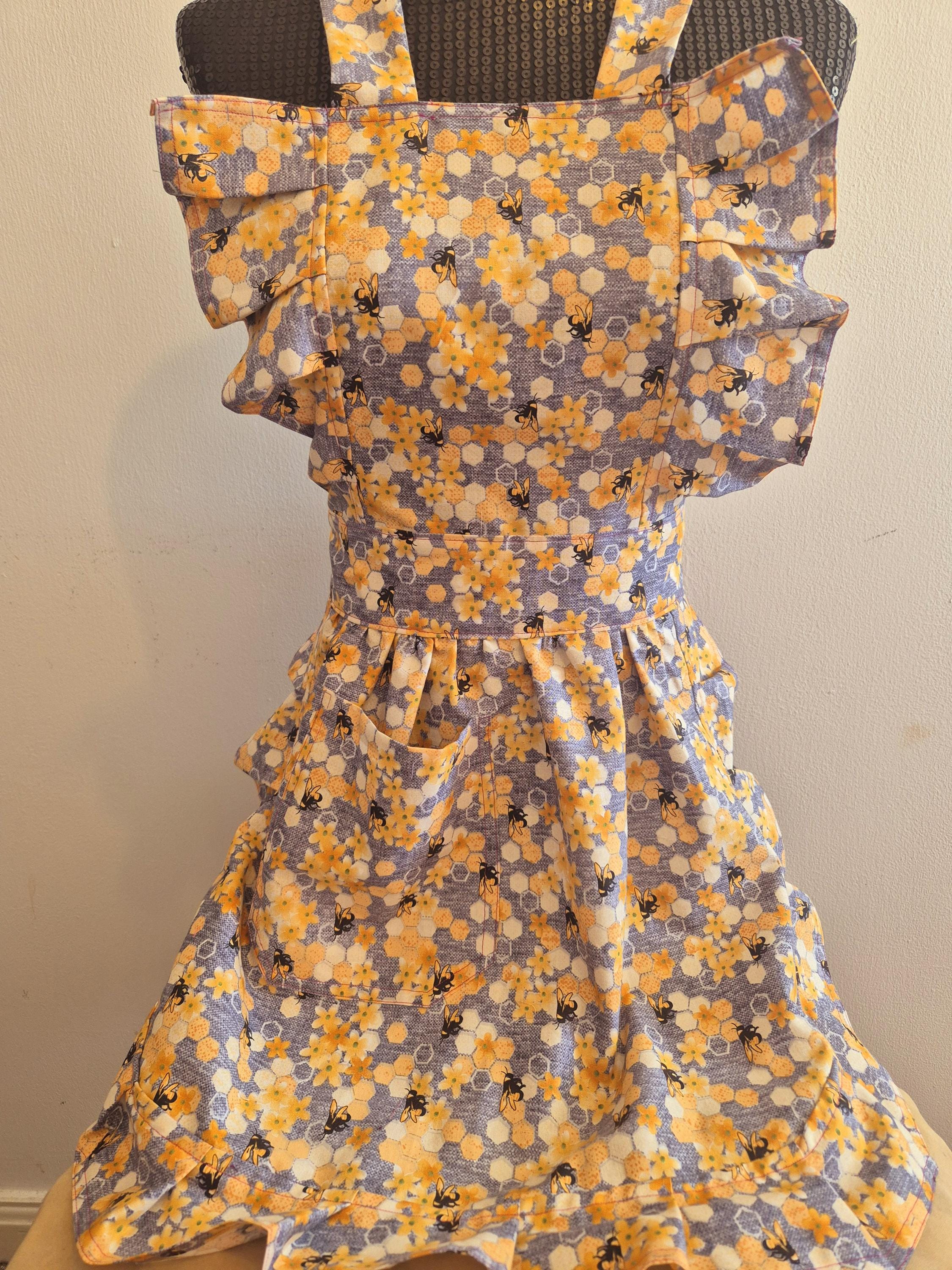 Vintage Style Full Apron Etsy