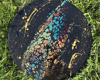 Vinyl Record Art - Abstract Painting - Etsy