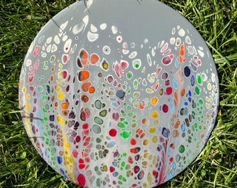Vinyl Record Art - Abstract Painting - Etsy