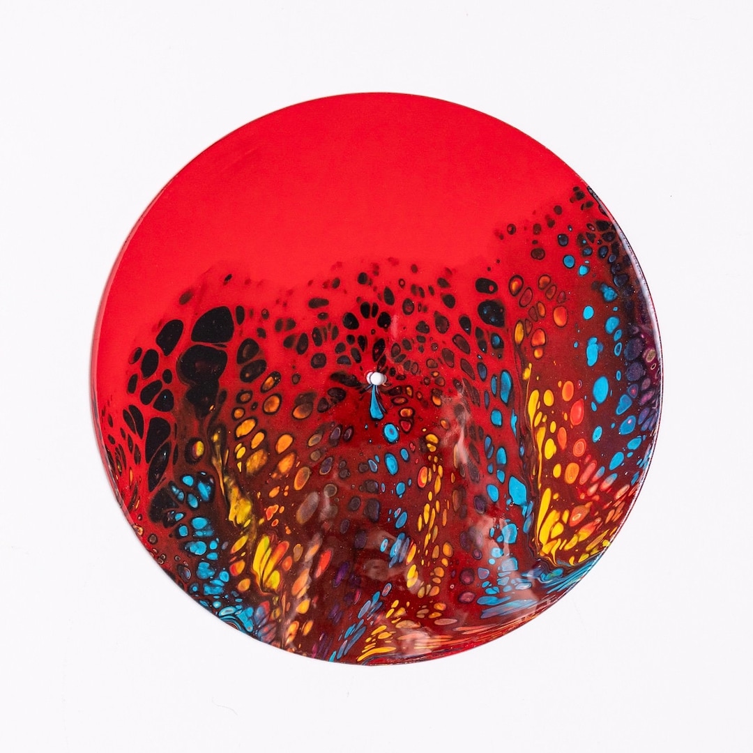 Vinyl Record Art - Abstract Painting - Etsy