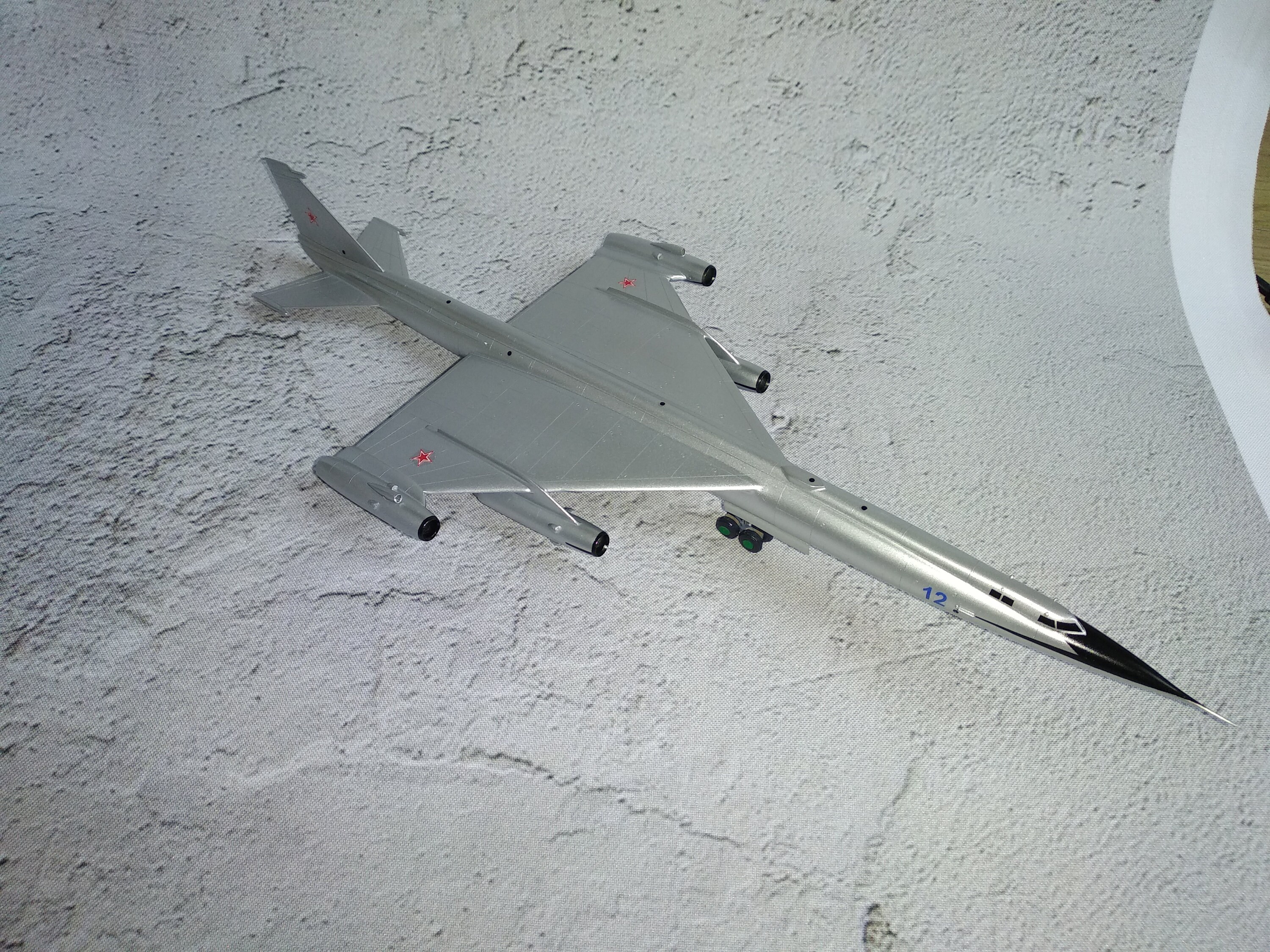 Model of Bomber Myasishchev M-50 in 1-200 Scale. - Etsy