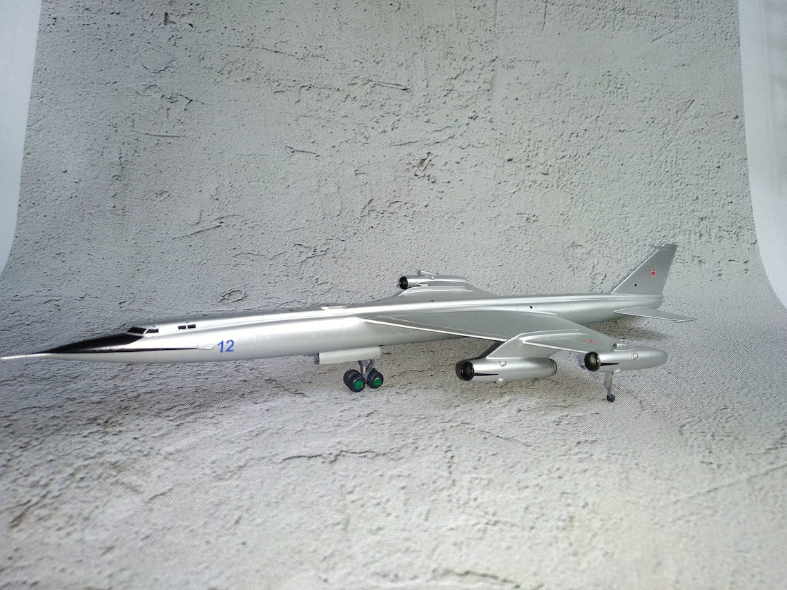 Model of Bomber Myasishchev M-50 in 1-200 Scale. - Etsy