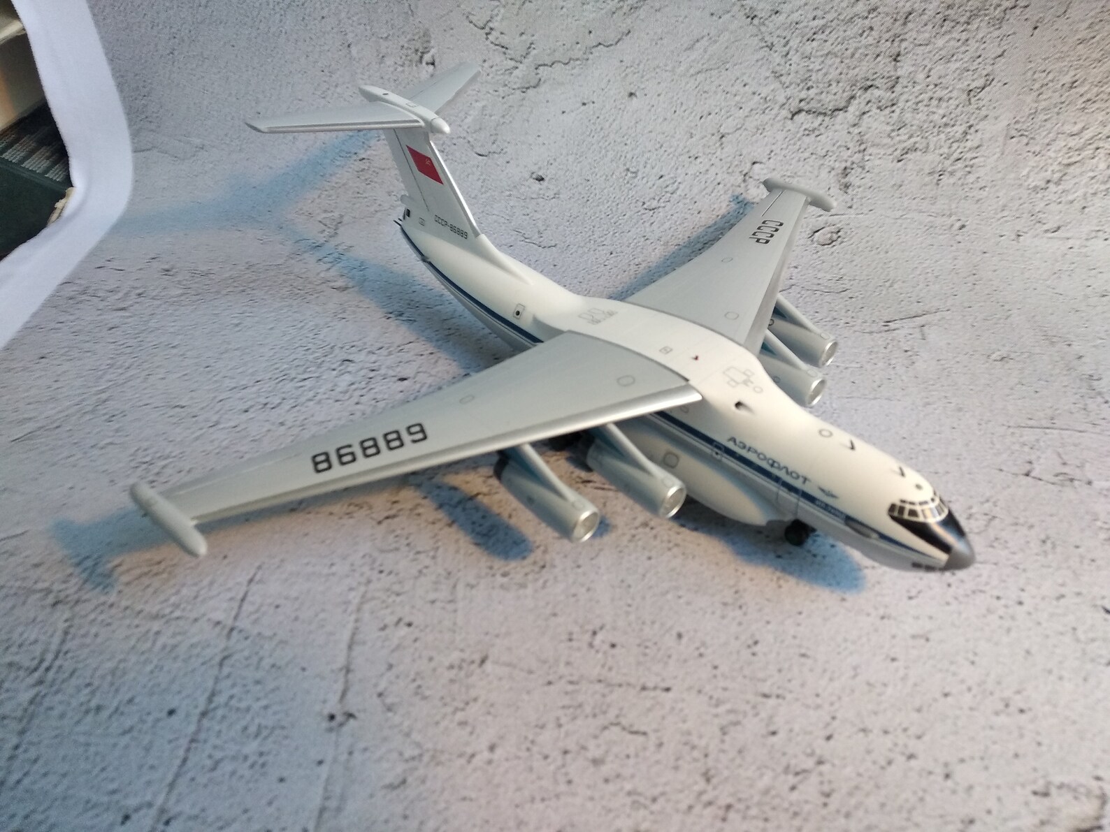 Model of ECM Aircraft Il-76pp in 1-200 Scale. Good Addition - Etsy
