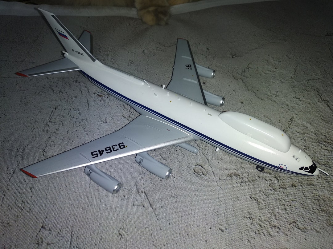 Ilyushin Il-80 Model Airplane: 1-200 Scale, Scratch Built - Etsy