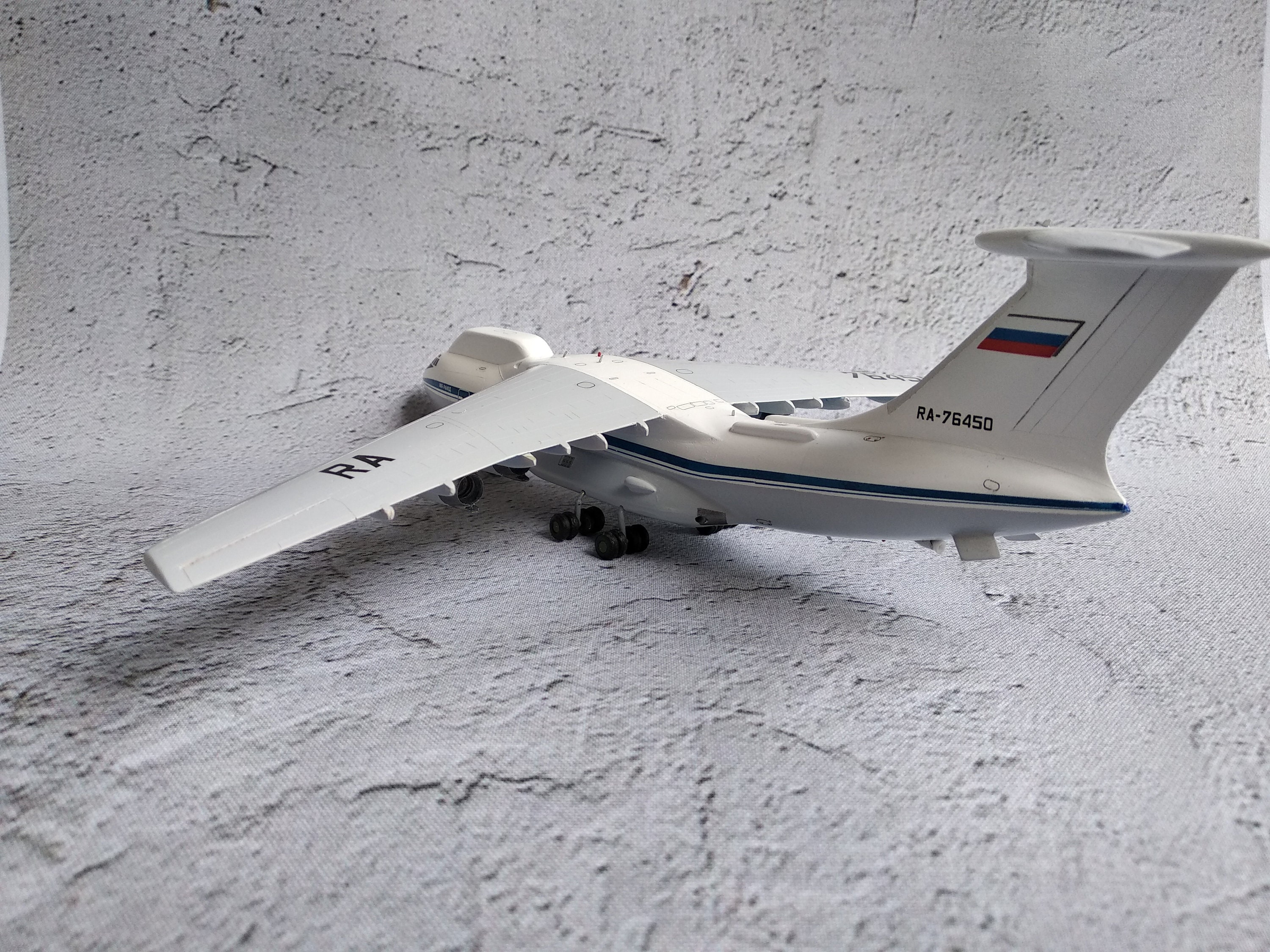 Model of Il-82. Airborne Command Post/communications Relay Aircraft in ...