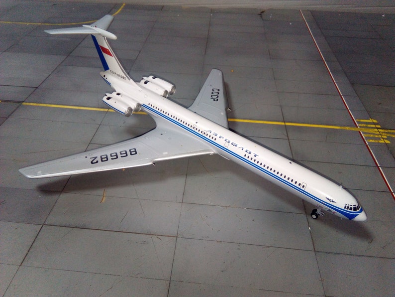 Resin Model of Il-62 1-200 Scale. Variable Livery. Perfect - Etsy