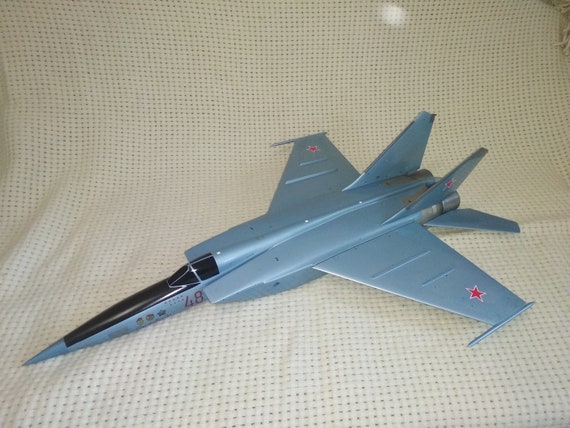 Mig-25rbf 1-24 Scale. Scratch Build Model. Gift for Pilot - Etsy