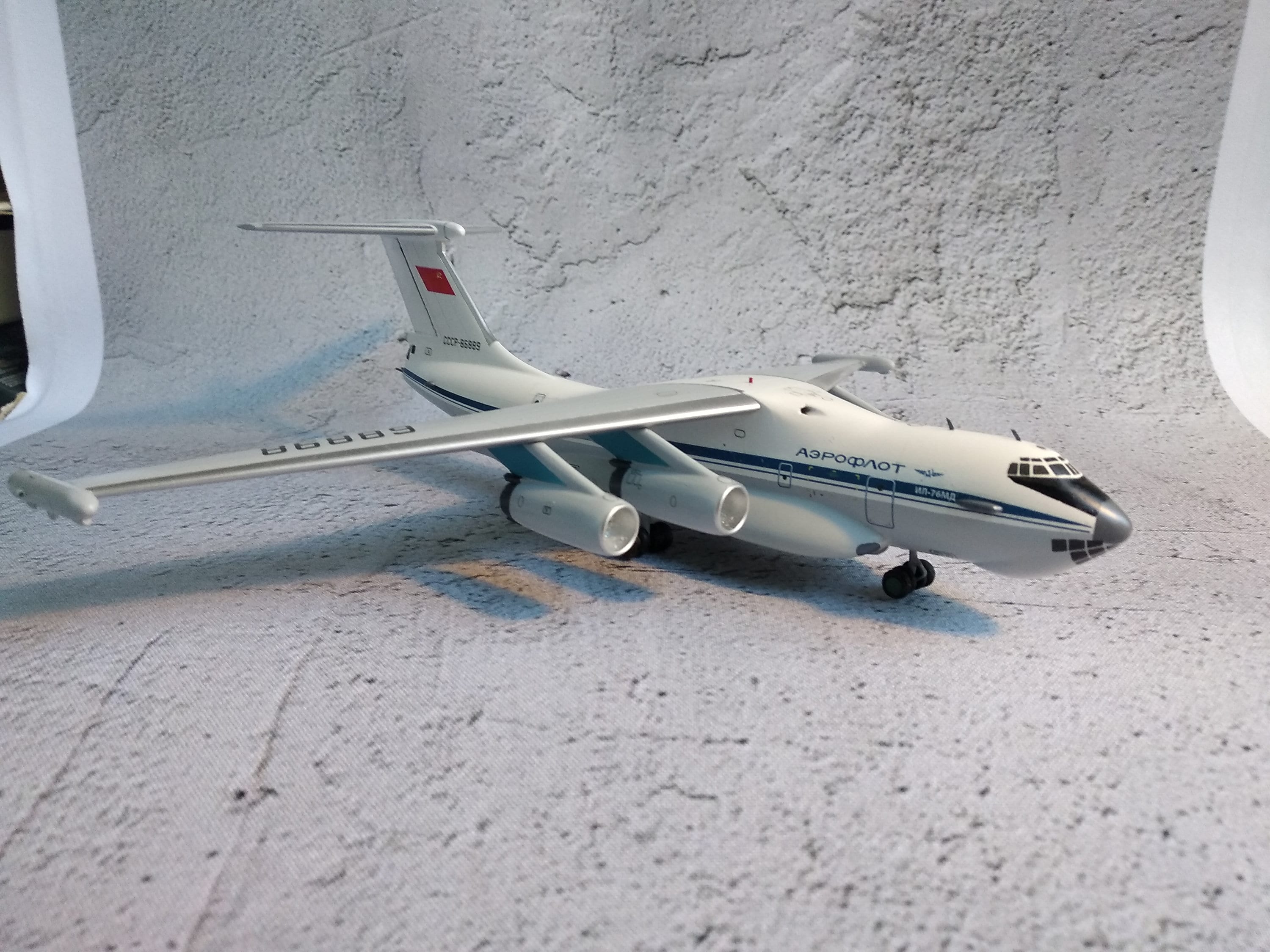 Model of ECM Aircraft Il-76pp in 1-200 Scale. Good Addition - Etsy Canada